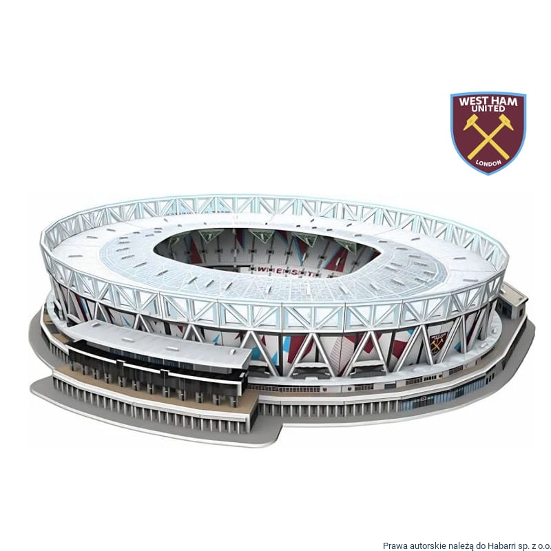 Stadion piłkarski LONDON STADIUM - West Ham United FC - Puzzle 3D 156 ...